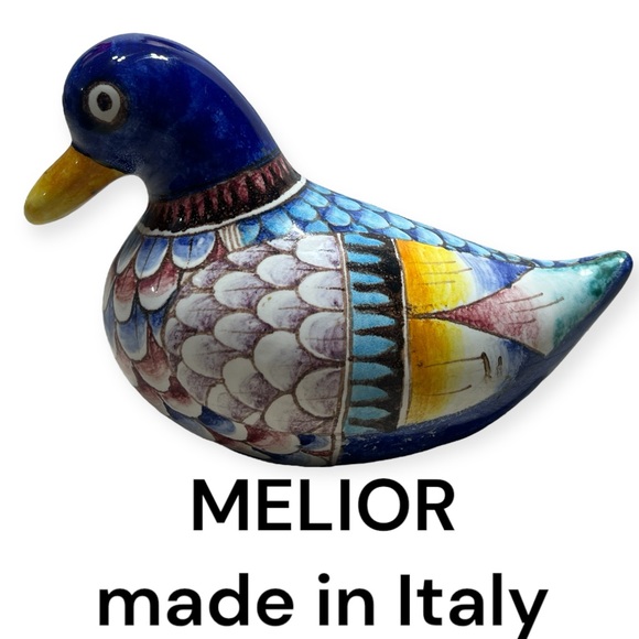 Vintage | Art | Melior Italy Duck Figurine Raymor Rosenthal Ceramic ...